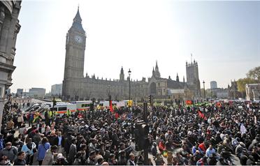 Tamils block streets in central London - Emirates 24|7