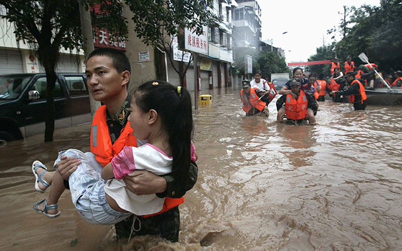 155 dead, 24 missing in China floods; losses top $6.5bn - Emirates 24|7