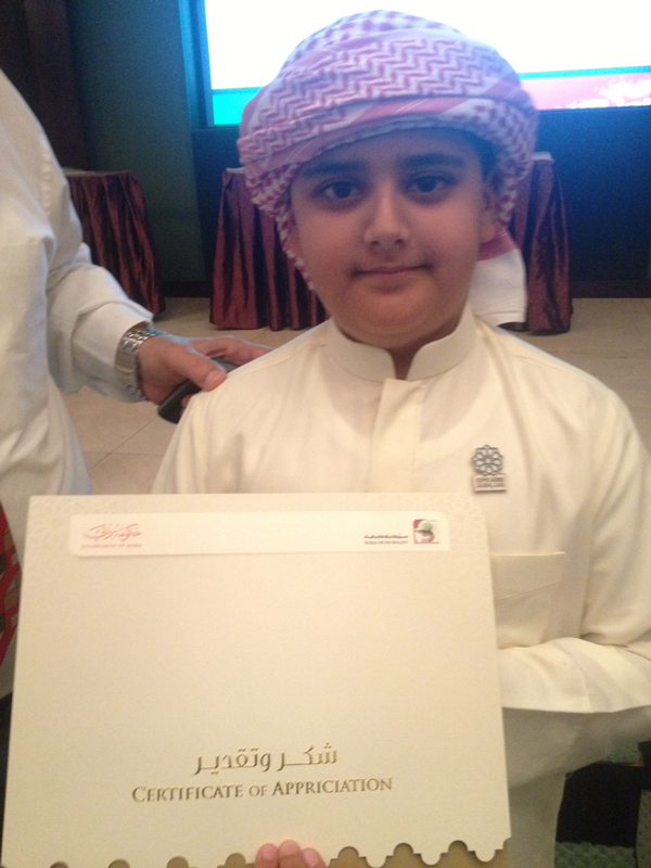 9-year old Emirati scientist thinks of saving lives - Emirates 24|7