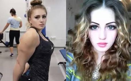 Meet Muscle Barbie: Powerlifting teen with ripping muscles - Emirates 24|7