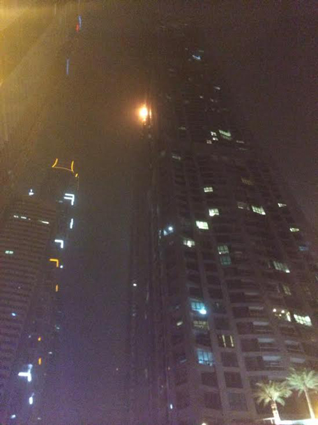 Dubai Marina Torch tower fire: 'Fireballs in the air' - Emirates 24|7