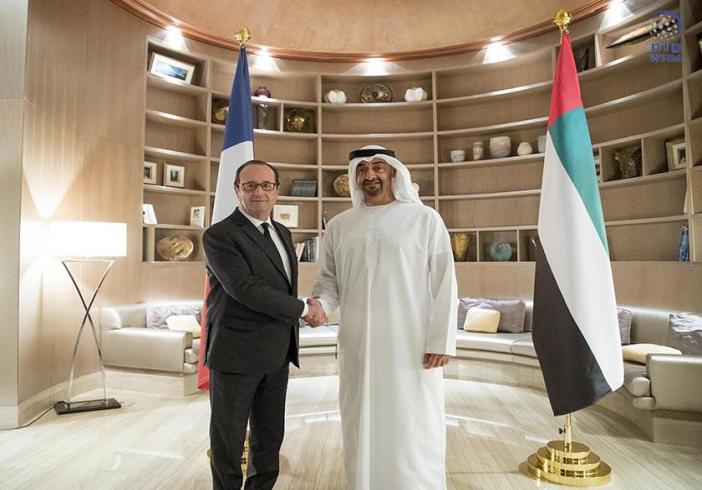 Mohamed bin Zayed, President Hollande discuss strengthening UAE-French ...