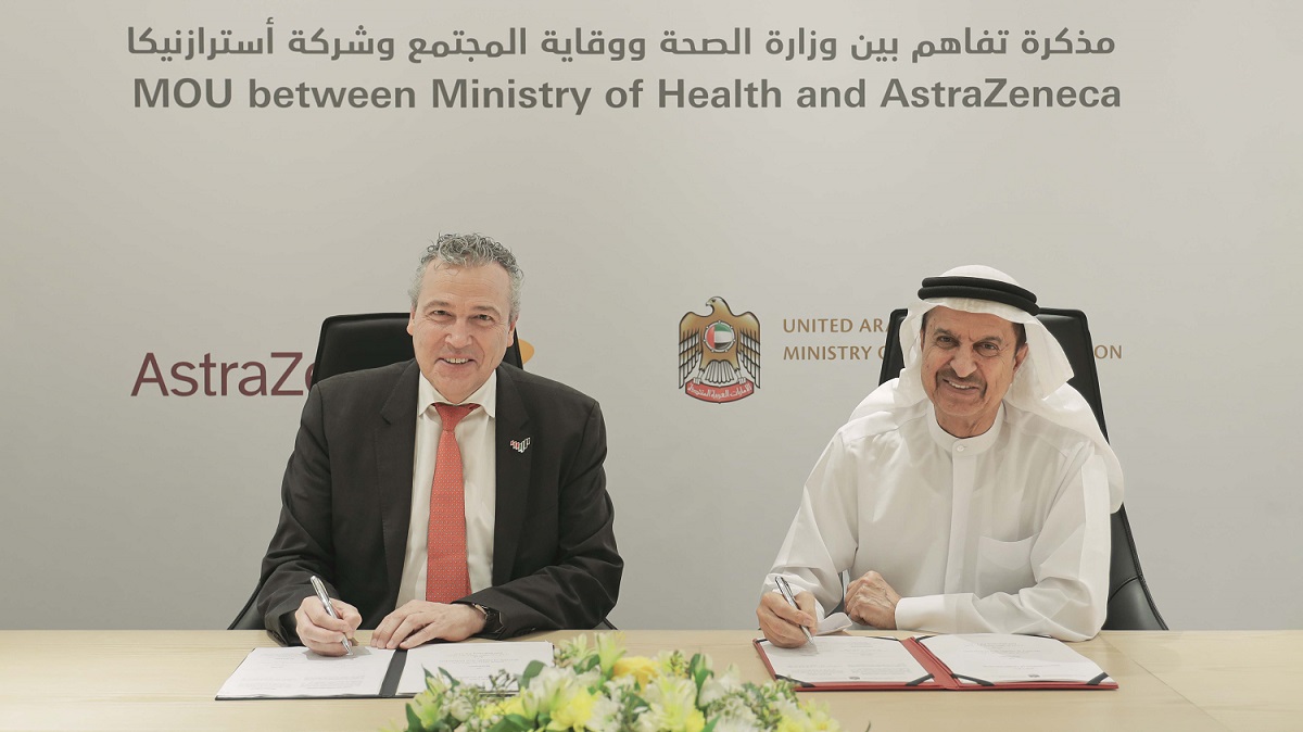 MoHAP signs strategic partnership with AstraZeneca to enhance healthy ...