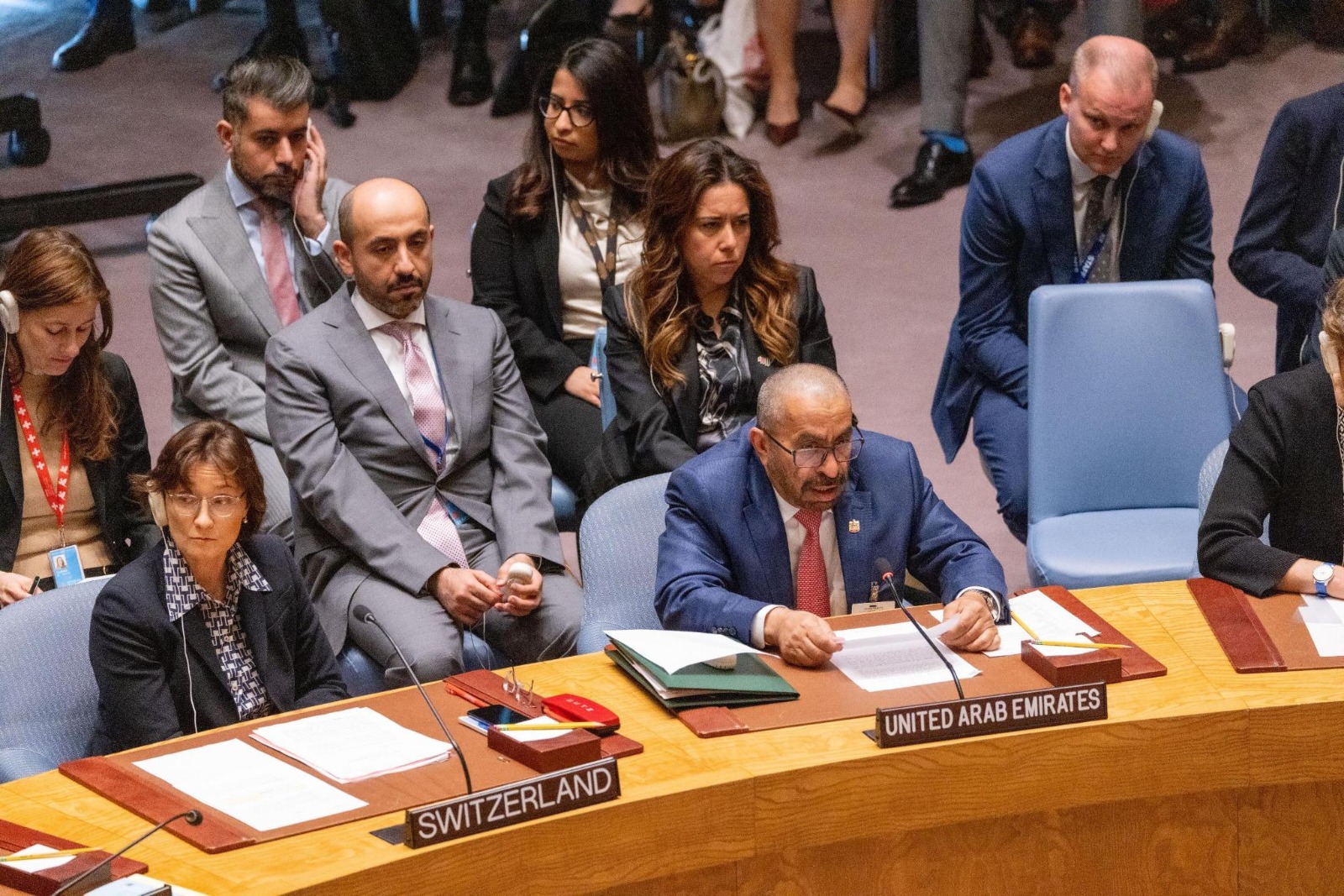 Al Marar urges UN Security Council to peacefully resolve conflicts by ...