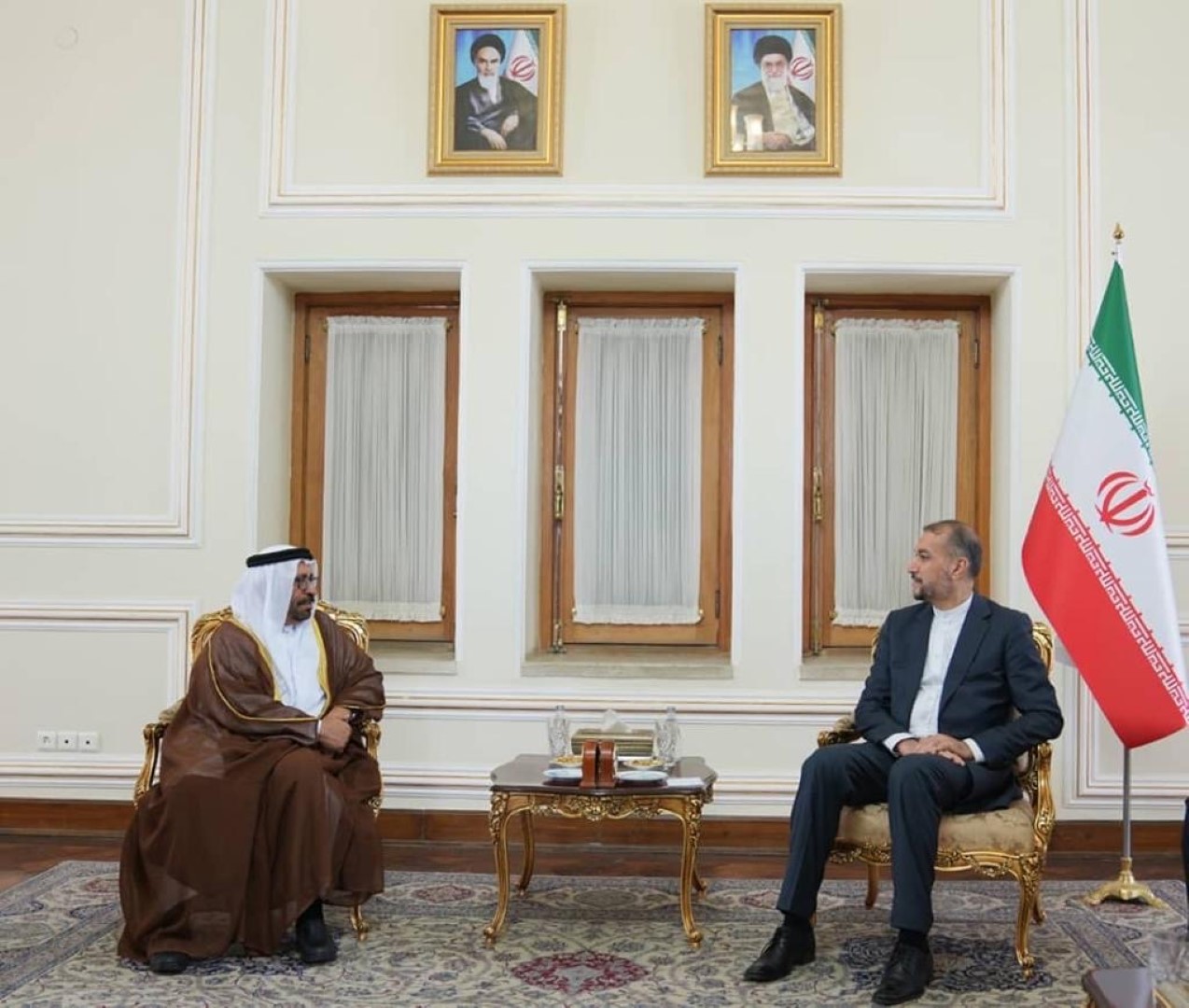 Al Marar discusses avenues of cooperation with Iranian Foreign Minister ...