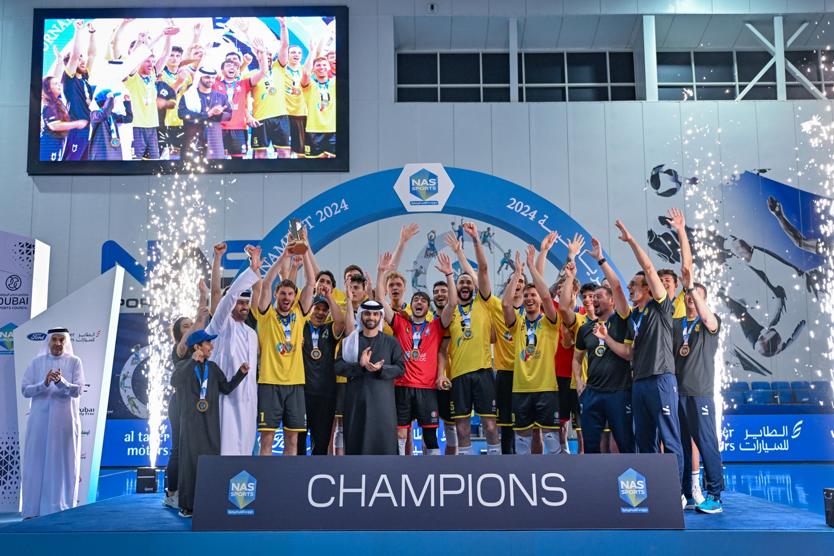 Mansoor bin Mohammed honours winners of 11th Nad Al Sheba Sports ...