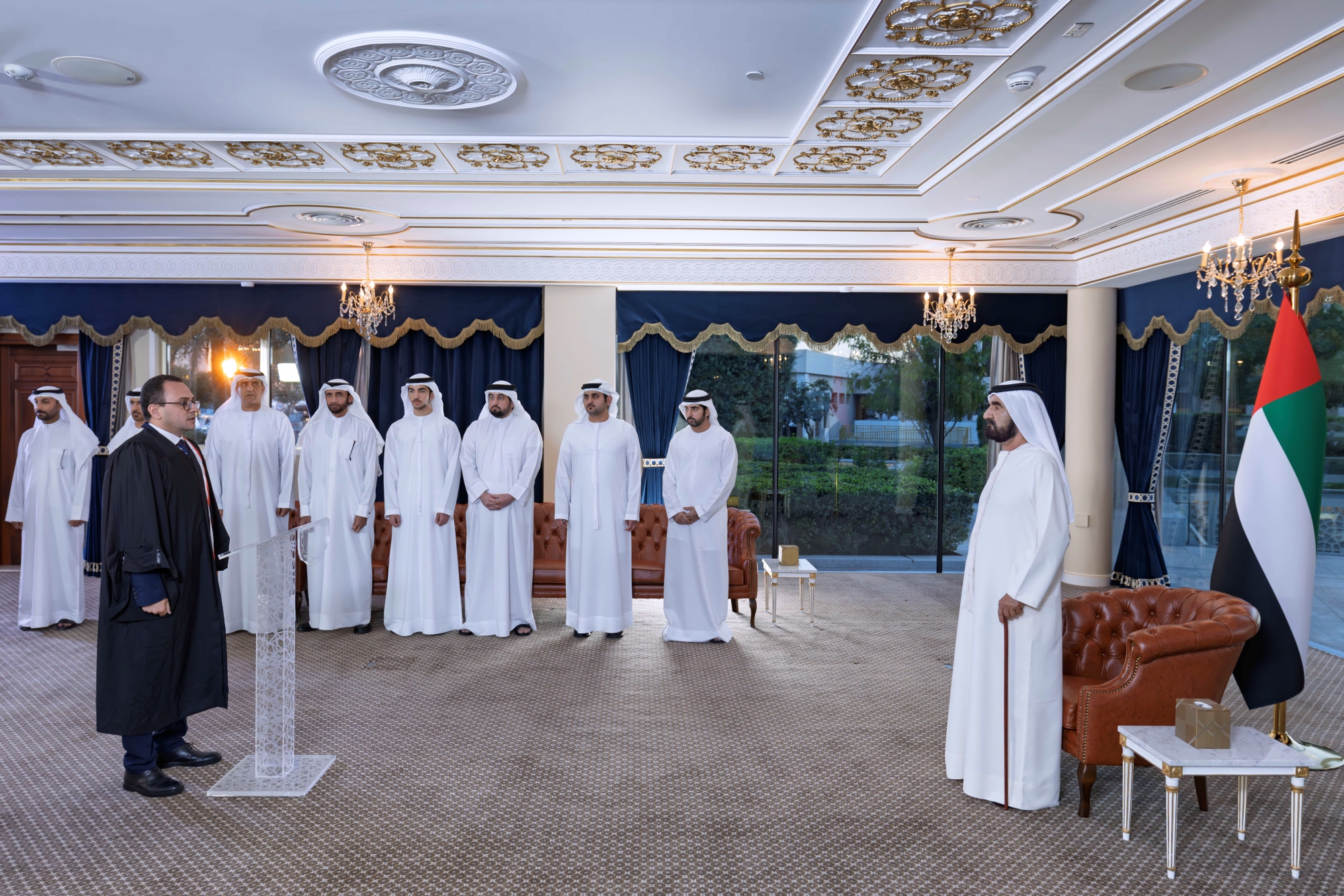 Mohammed bin Rashid presides over swearing-in ceremony of new judges at ...