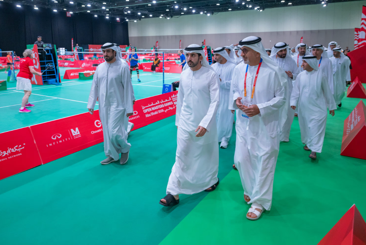Hamdan bin Mohammed Attends Open Masters Games Abu Dhabi - Emirates 24|7